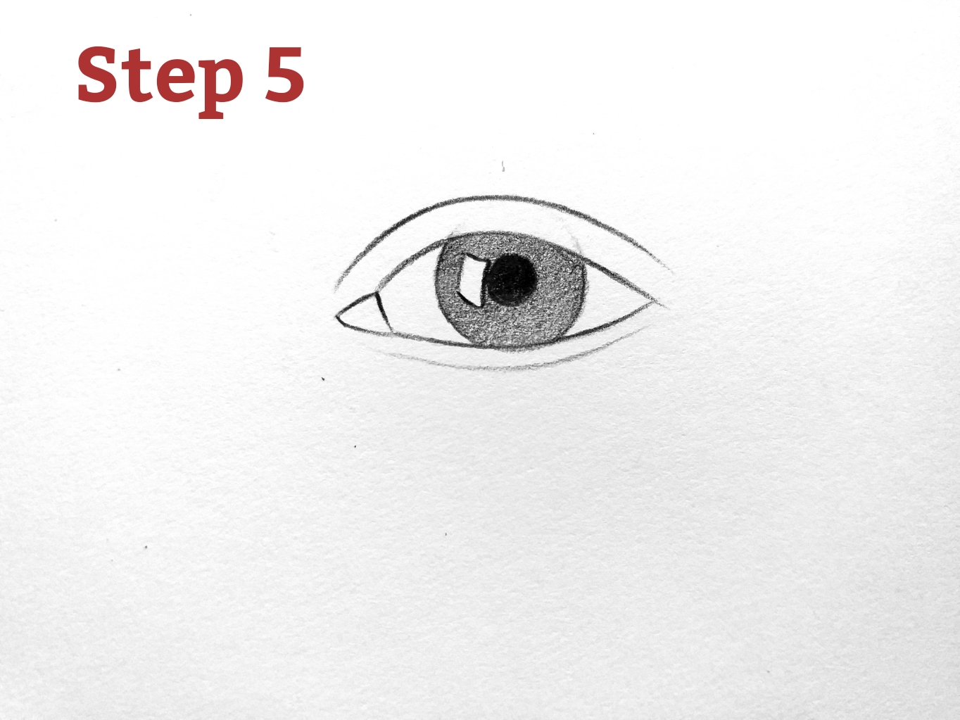 Learn How to draw an Eye step by step Easy | Eye Drawing tutorial for ...