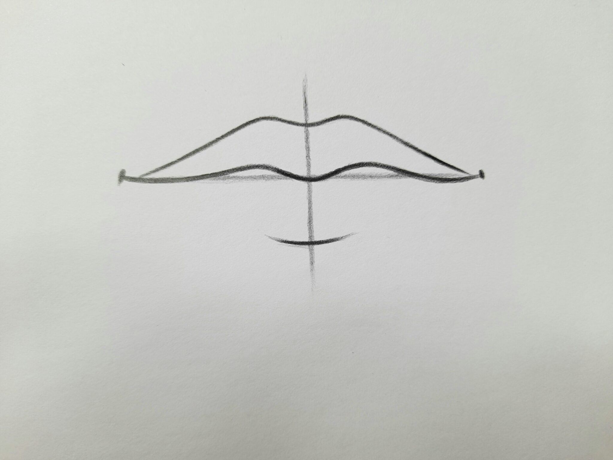 Try this Simple Method to draw lips in Very Easy Steps | Drawing lips ...