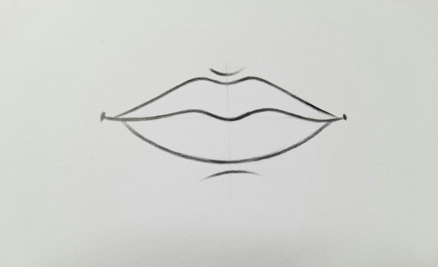 Try this Simple Method to draw lips in Very Easy Steps | Drawing lips ...