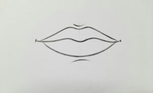 Try this Simple Method to draw lips in Very Easy Steps | Drawing lips ...
