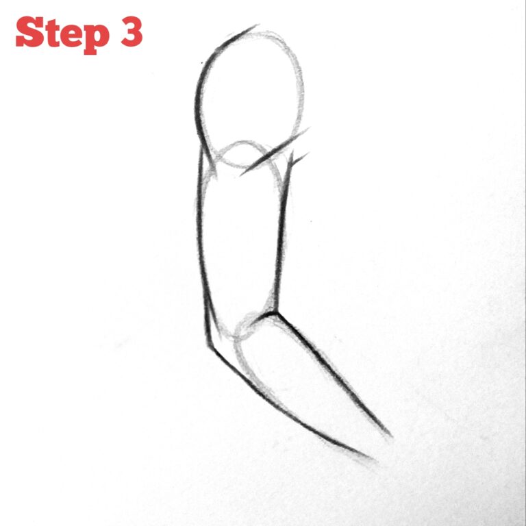 How to draw an Arm Easy with Pencil step by step | Basic Arms drawing ...