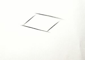 Drawing Basic Shapes : How to draw a Simple Box step by step for ...