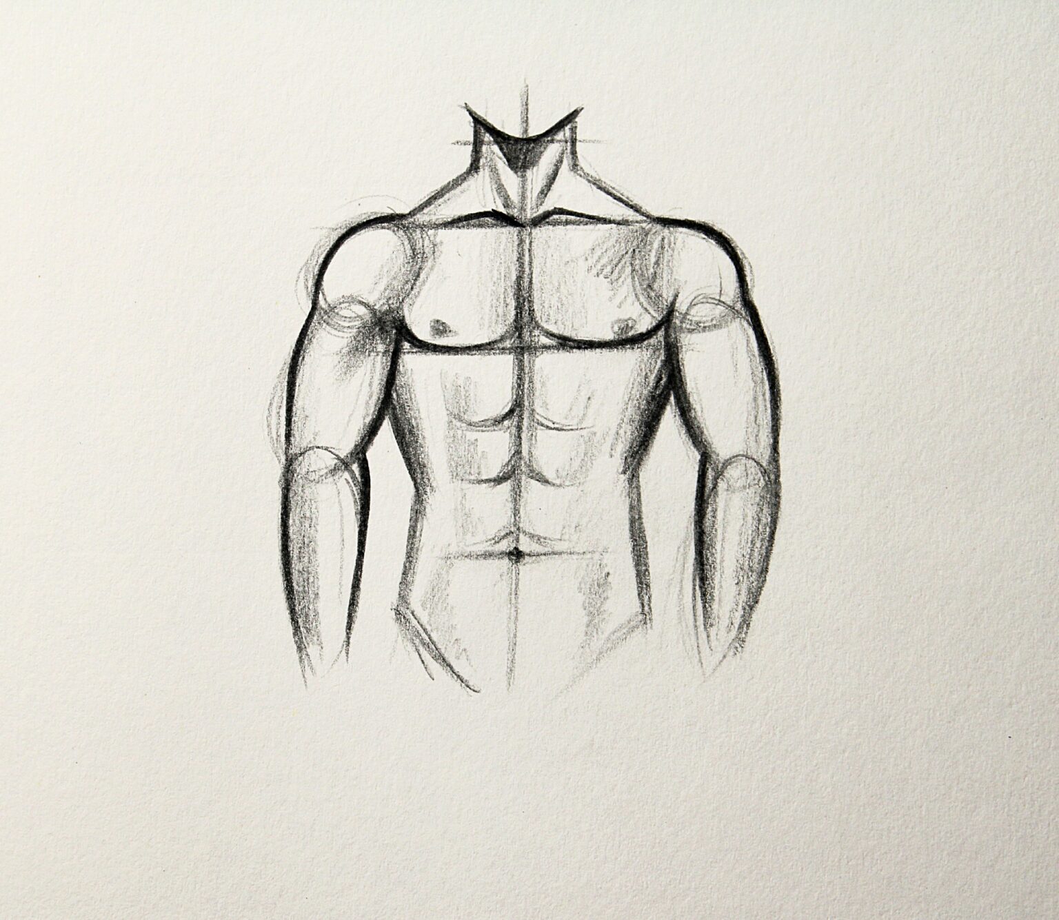 How to draw a Torso Step by step Drawing tutorial | Figure drawing ...