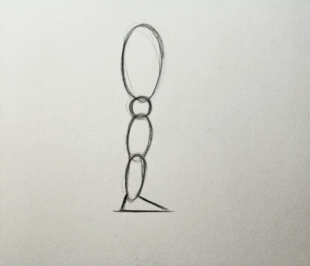 How to draw a Leg step by step easy | Leg Drawing tutorial for ...