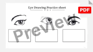 Drawing Practice Sheets (PDF) Printable | Download Drawing Work Sheets ...