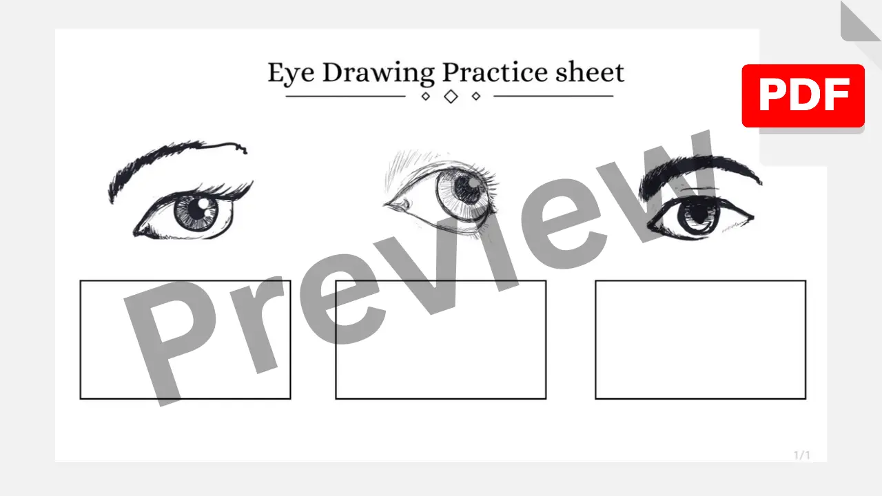 Drawing Practice Sheets (PDF) Printable | Download Drawing Work Sheets ...