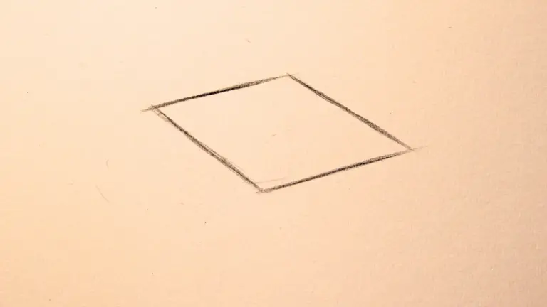Object Drawing Tutorial Easy with Pencil Shading | How to draw an open ...